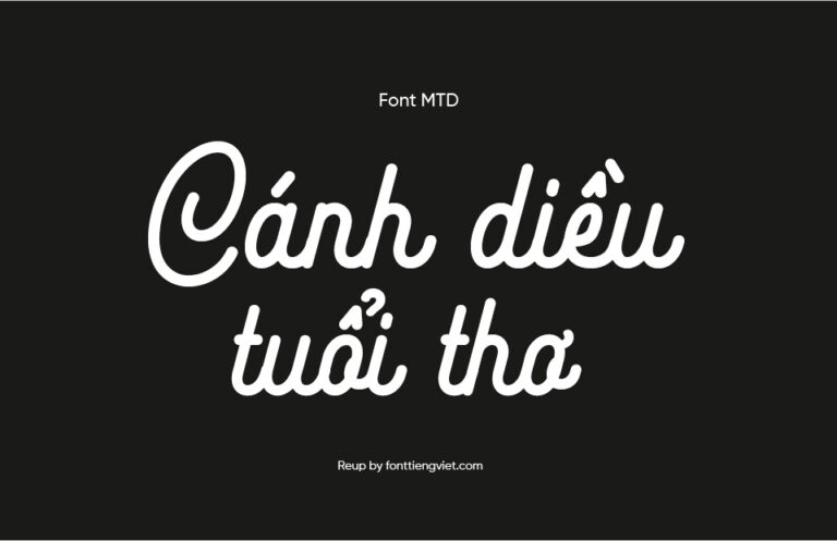 Fonttiengviet.com | Font Việt hóa MTD Ampihan - Fonttiengviet.com