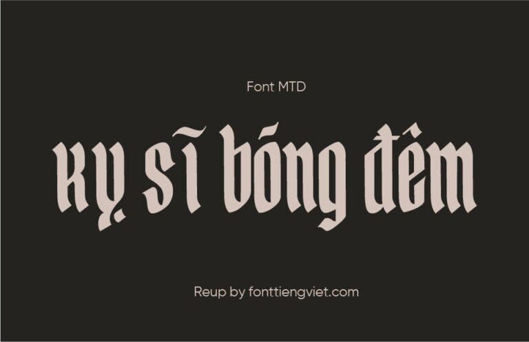Fonttiengviet.com | Font Việt hóa MTD Yerington - Fonttiengviet.com