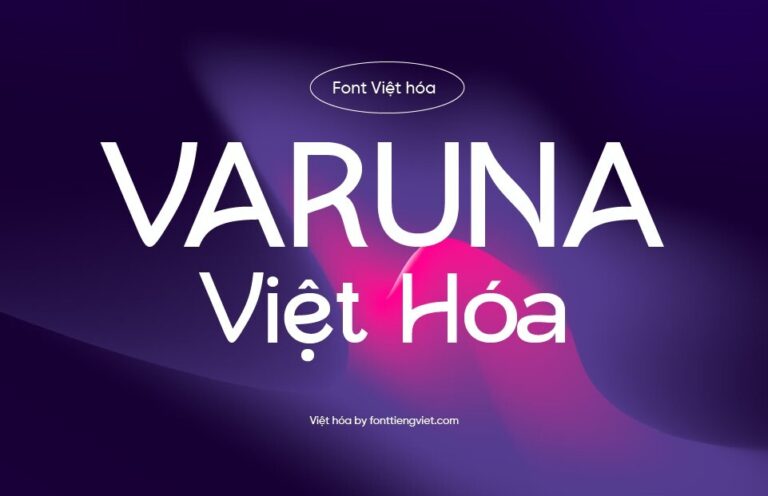 Fonttiengviet.com | Font Việt hóa 1FTV VIP Varuna - Fonttiengviet.com