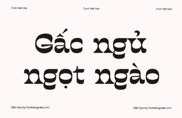 Fonttiengviet.com | Font Việt hóa 1FTV VIP Stata Mater - Fonttiengviet.com