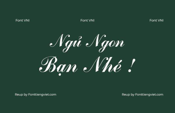 Fonttiengviet.com | Font Việt hoá VNI Commerce - Fonttiengviet.com