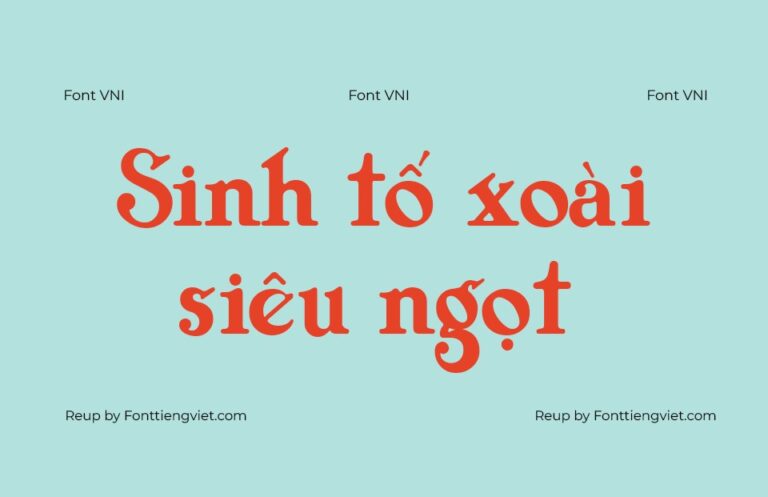 Fonttiengviet.com | Font Việt hoá VNI Duff - Fonttiengviet.com