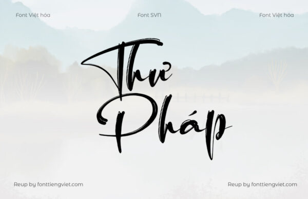 Fonttiengviet.com | Font Việt hóa SVN Hottroof Semhesta - Thư pháp - Brush - Fonttiengviet.com