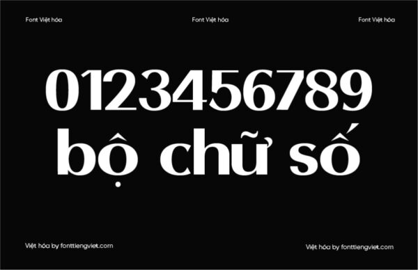 Fonttiengviet.com | Font Việt hóa 1FTV VIP Glawn Sans - Fonttiengviet.com
