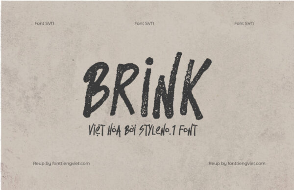 Fonttiengviet.com | Font Việt hóa SVN Brink - Fonttiengviet.com