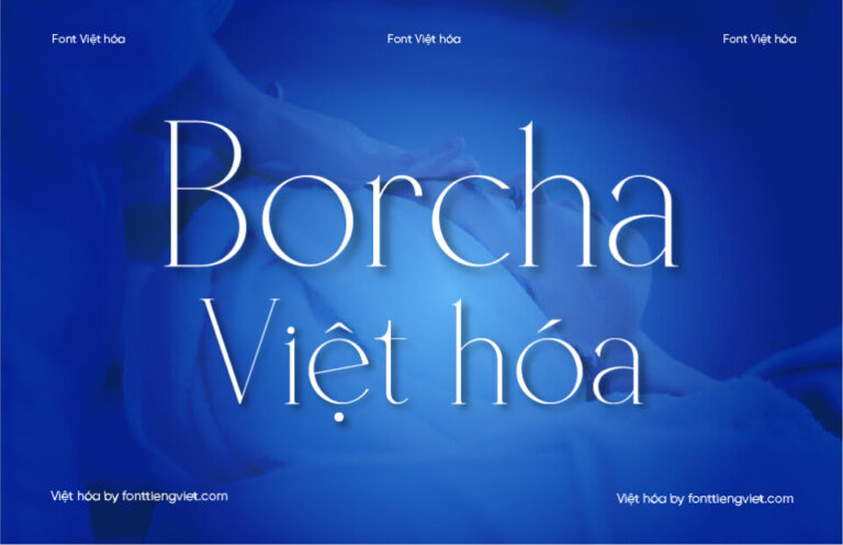 Fonttiengviet.com | Font Việt hóa 1FTV VIP Borcha - Fonttiengviet.com