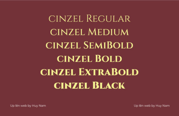 Fonttiengviet.com | Font Việt hóa Cizel ( 6 font ) - Fonttiengviet.com