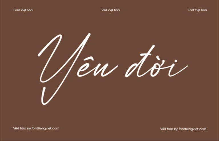 Fonttiengviet.com | Font Việt hóa 1FTV VIP Bengoda - Fonttiengviet.com