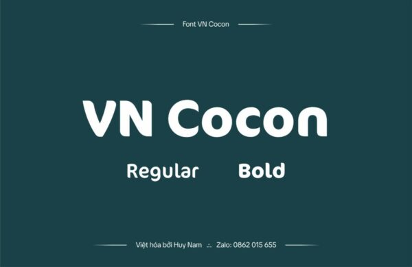 Fonttiengviet.com | Font Việt hóa VN Cocon - Fonttiengviet.com