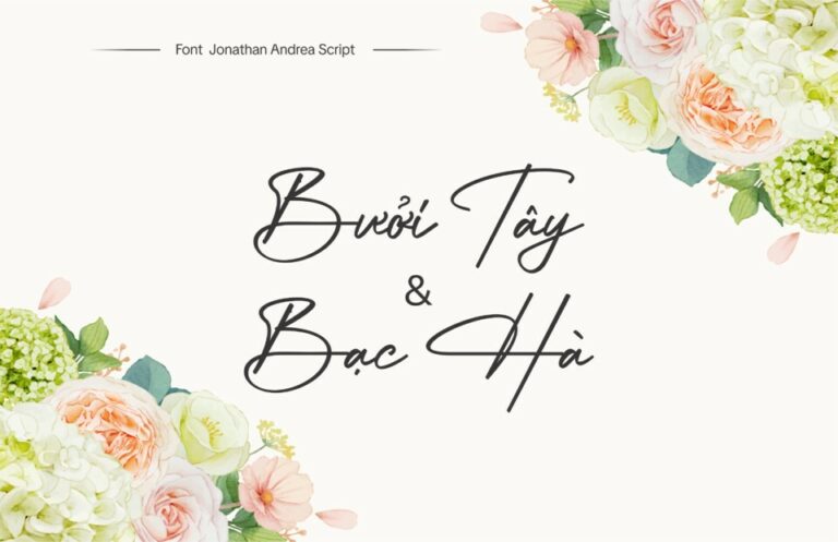 Fonttiengviet.com | Font Việt hóa VN Jonathan Andrea - Fonttiengviet.com