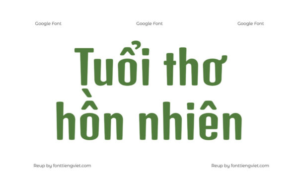 Fonttiengviet.com | Font Việt hóa Denk One ( Font tiếng Việt ...