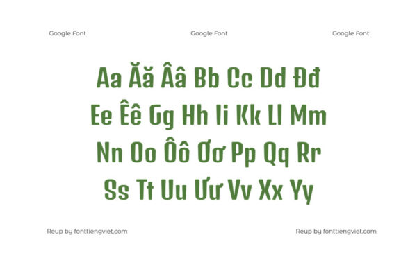 Fonttiengviet.com | Font Việt hóa Denk One ( Font tiếng Việt ...