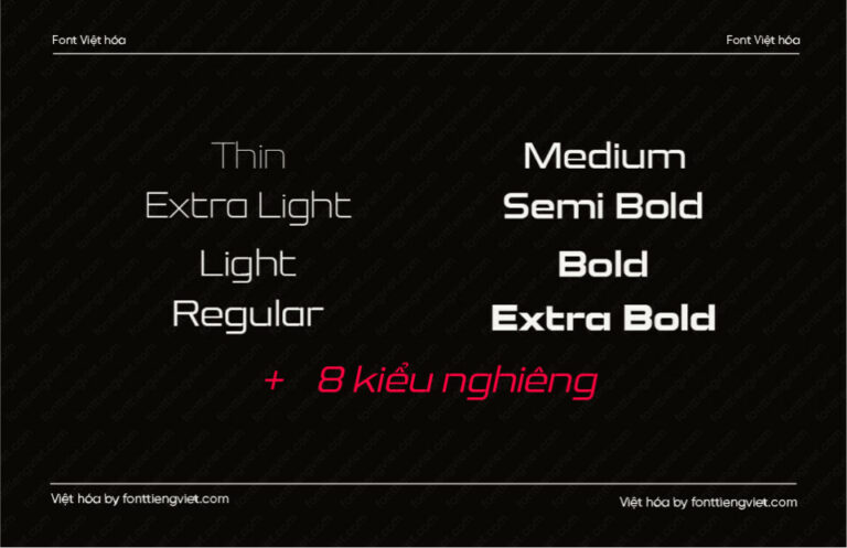 Fonttiengviet.com | [Shop font] 16 Font Việt hóa 1FTV VIP Ambatah - Fonttiengviet.com