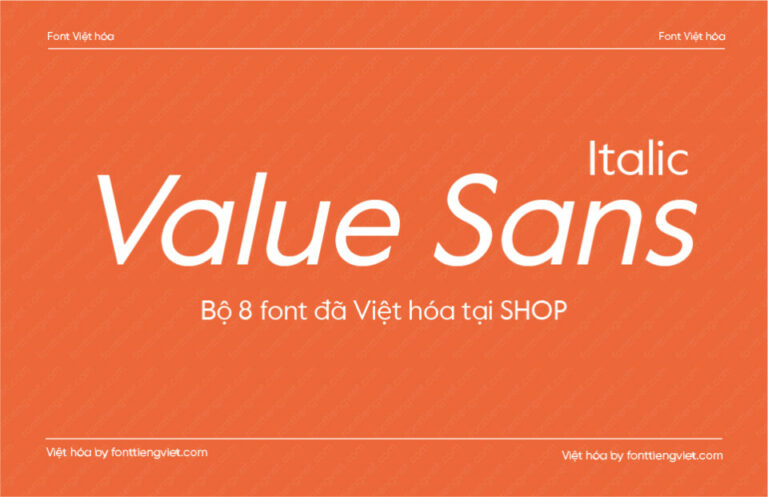 Fonttiengviet.com | Font Việt hóa 1FTV VIP Value Sans Italic ...