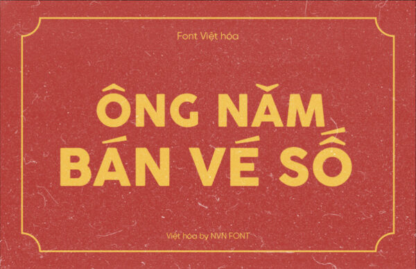 Fonttiengviet.com | Font Việt hóa NVN Cocogoose Vintage - Fonttiengviet.com