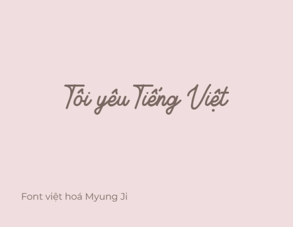 Fonttiengviet.com | Font việt hoá MJ Holiday Maria Regular ...