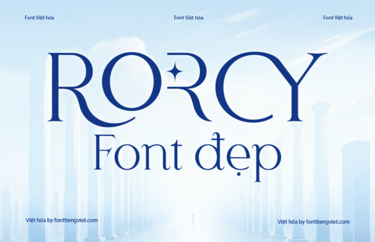 Fonttiengviet.com | Font Việt hóa 1FTV VIP Korcy - Fonttiengviet.com