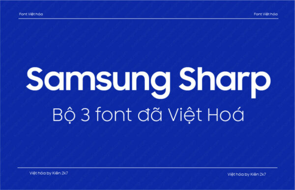 Fonttiengviet.com | [Shop font] 3 Font Việt hóa Samsung Sharp Sans ...
