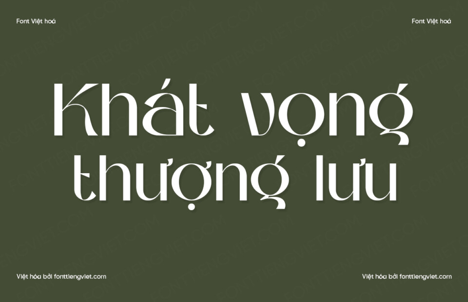 Fonttiengviet.com | Font Việt hóa 1FTV VIP Amoria - Fonttiengviet.com