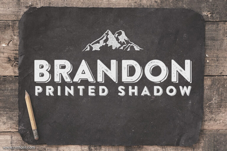 Fonttiengviet.com | Font việt hóa SVN-Brandon Printed Shadow ...